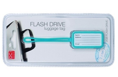 D i s k - O n - K e y: Luggage Tag USB Flash Drive